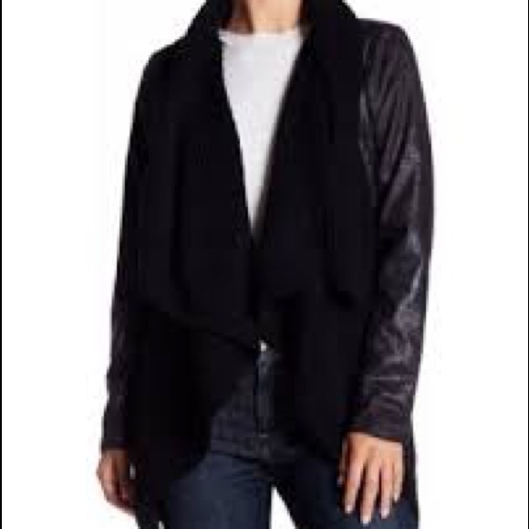 BNCI | Jackets & Coats | Bnci By Blanc Noir Faux Suede Jacket | Poshmark